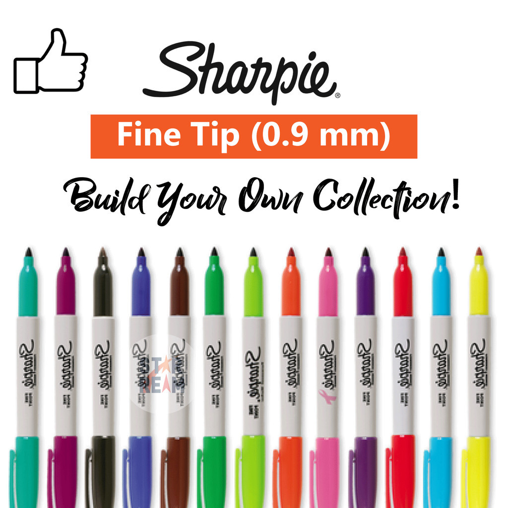 ORIGINAL SHARPIE FINE POINT PERMANENT MARKER for Paper, Metal, Plastic ...