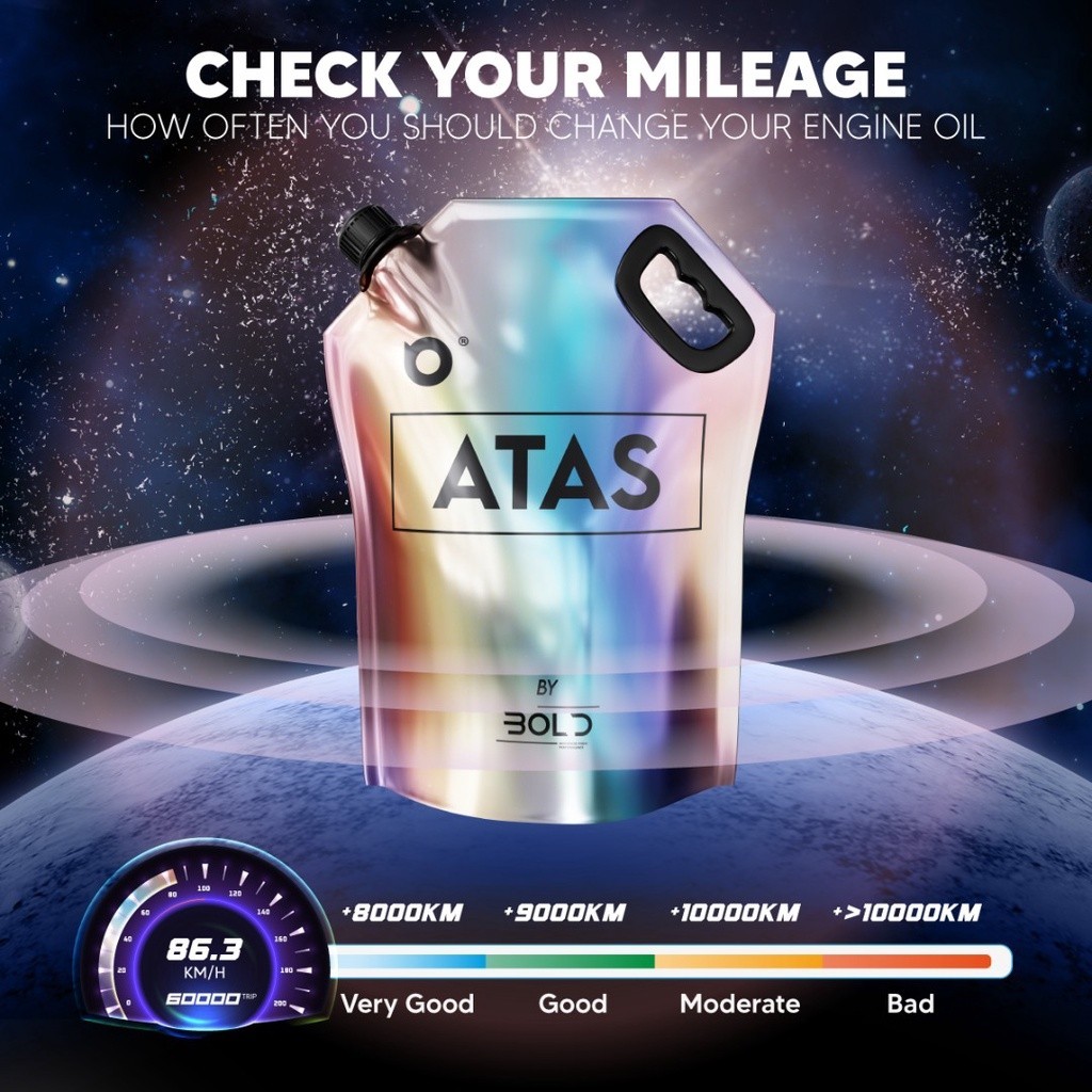 𝐁𝐎𝐋𝐃 𝐀𝐓𝐀𝐒 𝕏 𝕀ℕ𝔼𝕆𝕊 [ OSP + PAO ] 5w30 4L Fully Synthetic Engine Oil Car API SP Minyak Hitam 5w-30 ...