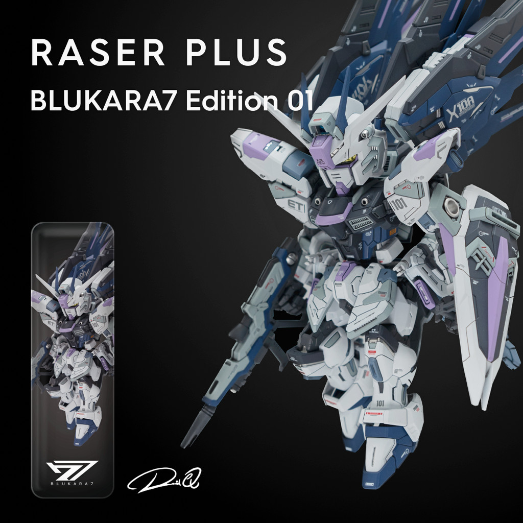 Gunprimer Raser Plus (Blukara7 Edition 01) R-GR-P1-BLU Raser+ Limited Edition Precision File ...