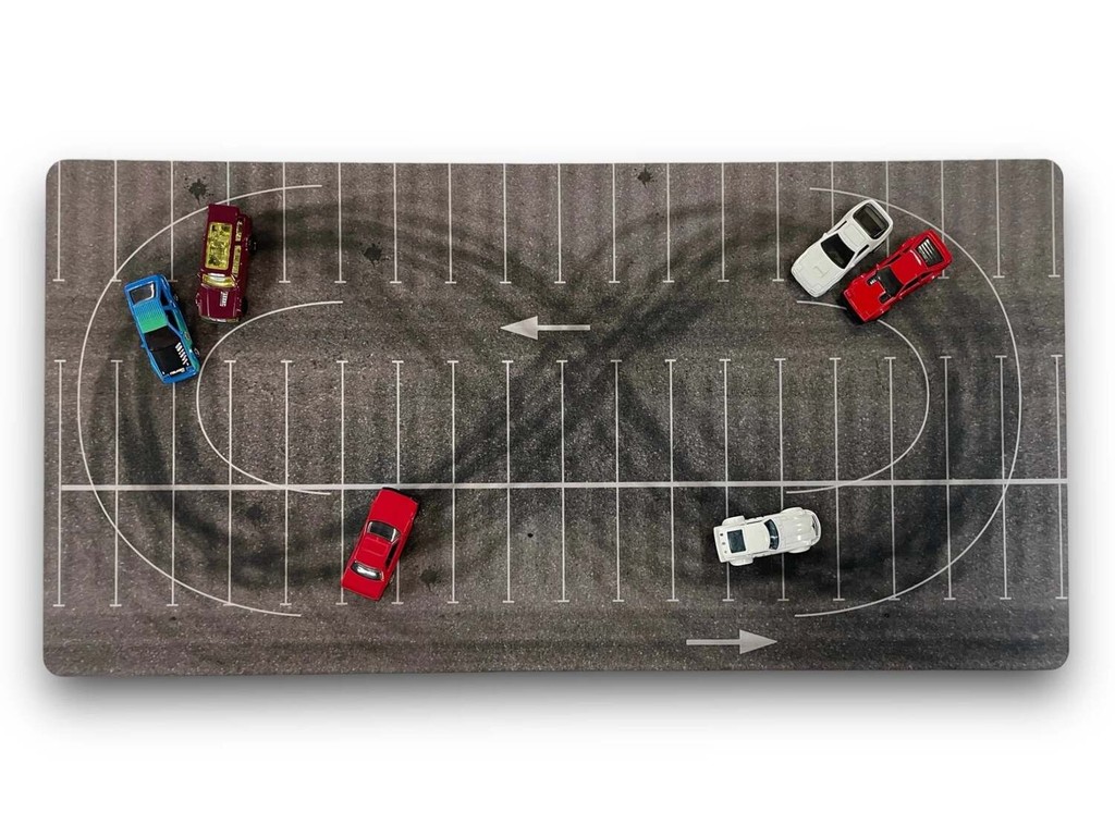 TurboPads Figure 8 Drift Desktop Diorama Mat | Shopee Malaysia