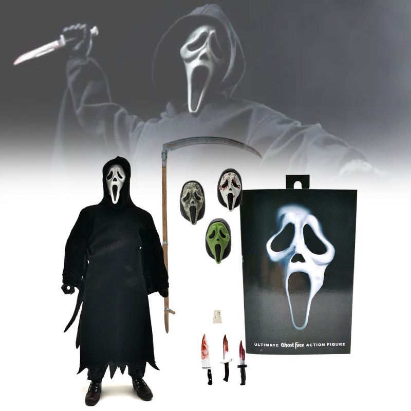 Scream Neca Ghostface Killer Stunning Deluxe 7 Inch Pvc Figure Model ...