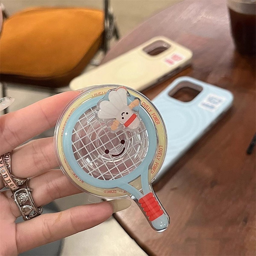 Jelly Cat Ins Spinning Magnetic Holder + Phone Case for iPhone 16 11 15 ...