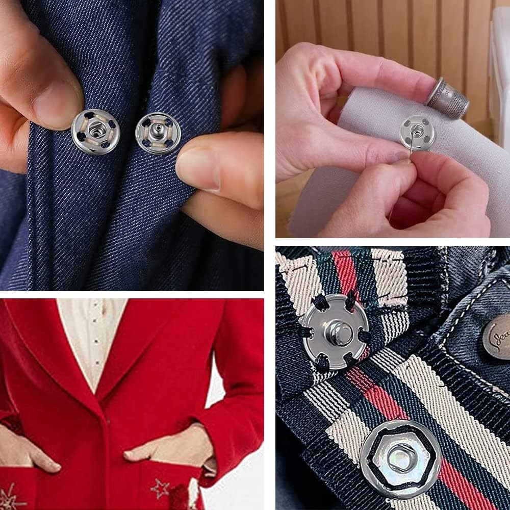 888 Butang Katup Kancing Tekan Stainless Steel Press Stud (Rust Proof ...