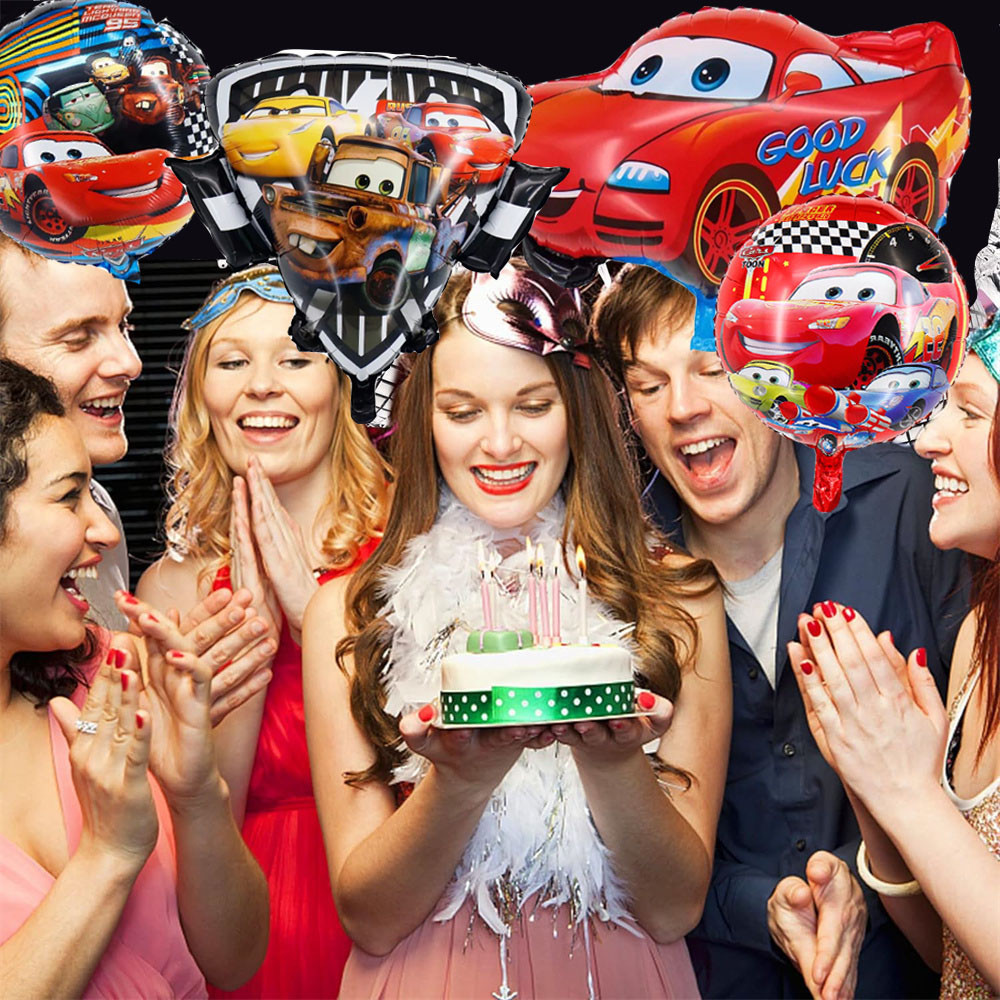 Cars Lightning McQueen Balloons for Birthday Party Supplies Cars Theme ...