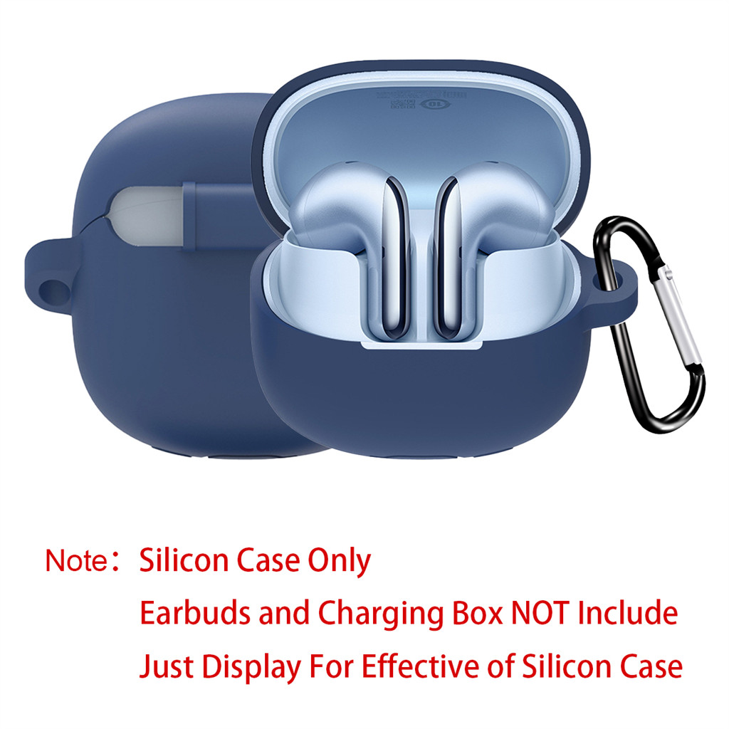 Silicone Earphones Case For XiaoMi Buds 5 Wireless Earbud Cover ...