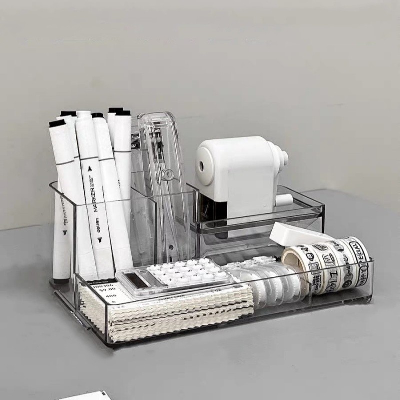 【i.Rumah】Desktop Storage Box Office File Rack Desk Multifunctional ...