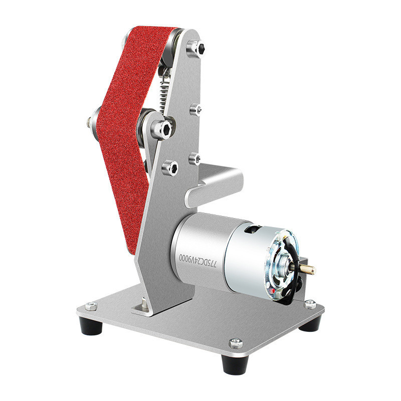 Household Mini Electric Sand Belt Machine DIY Vertical Polisher Small ...