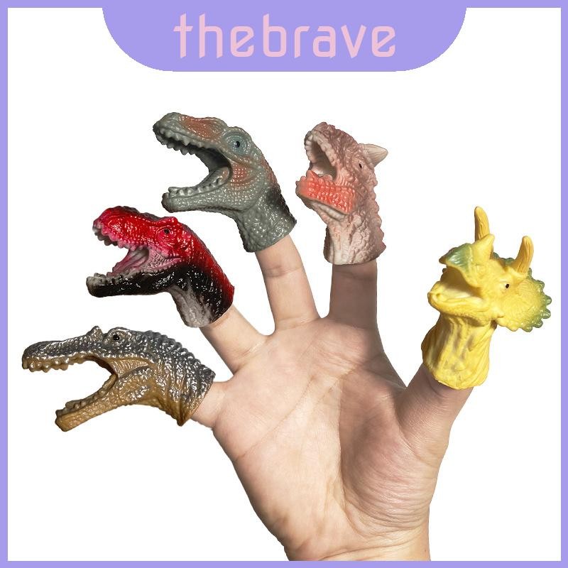 Spinosaurus And Bullosaurus Dinosaur Finger Puppet Set Ideal Gift For ...
