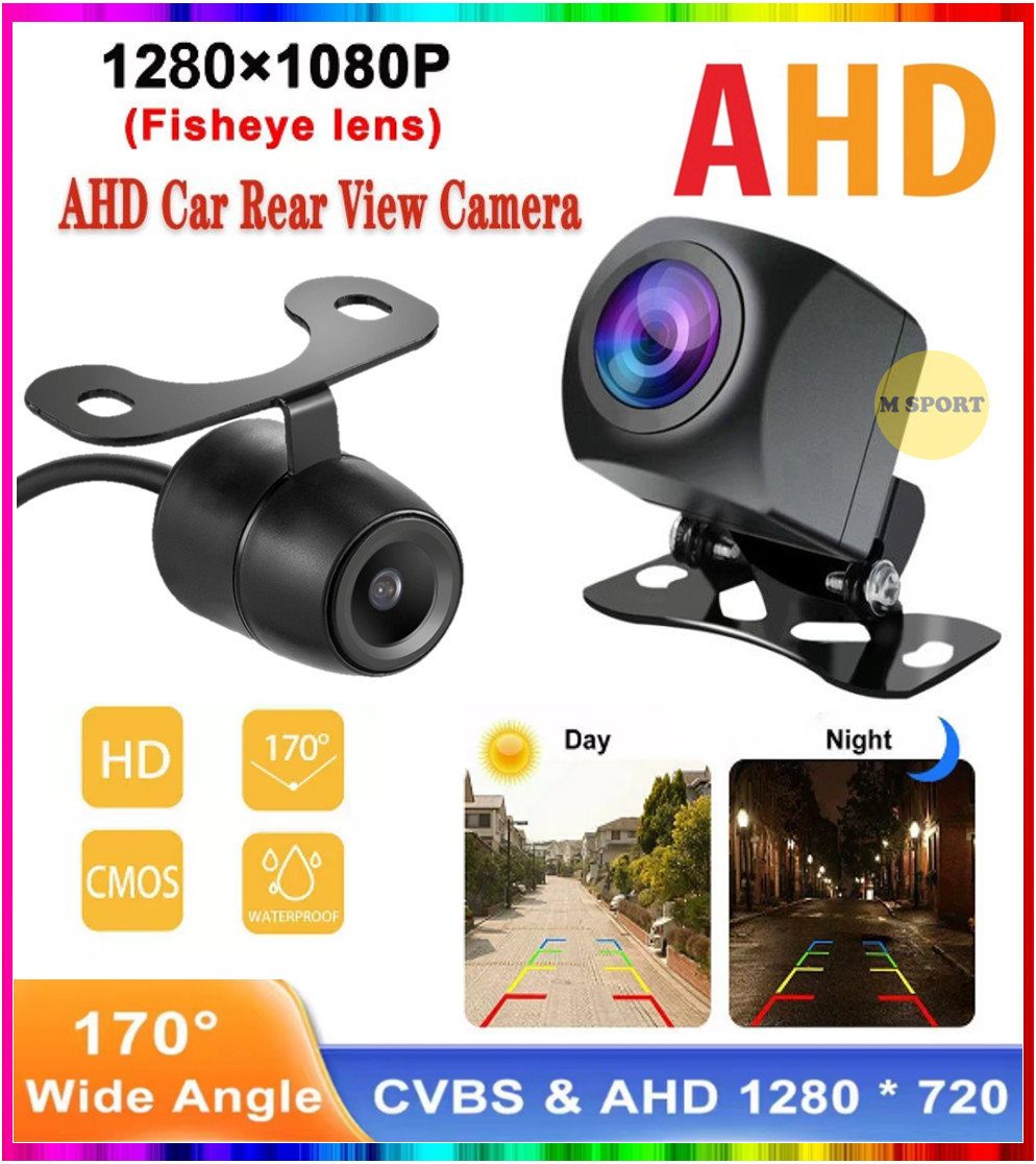 (READY STOCK) AHD Front/Rear Car Reverse Camera Night Vision AHD 170 ...