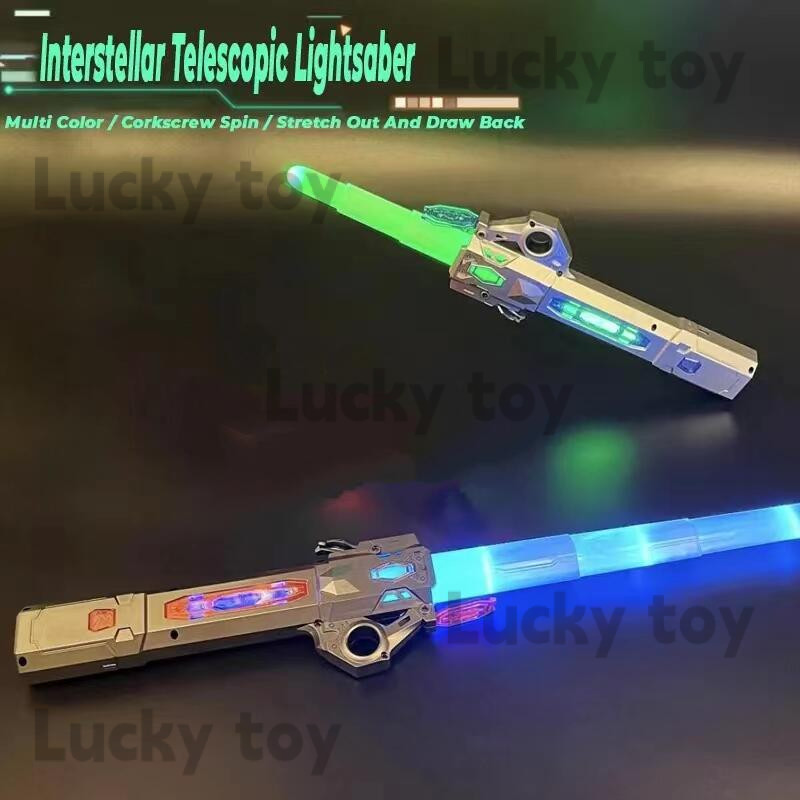 Led Light Up Cyberpunk Katana Dual Light Sword 7 Colors Changeable With ...