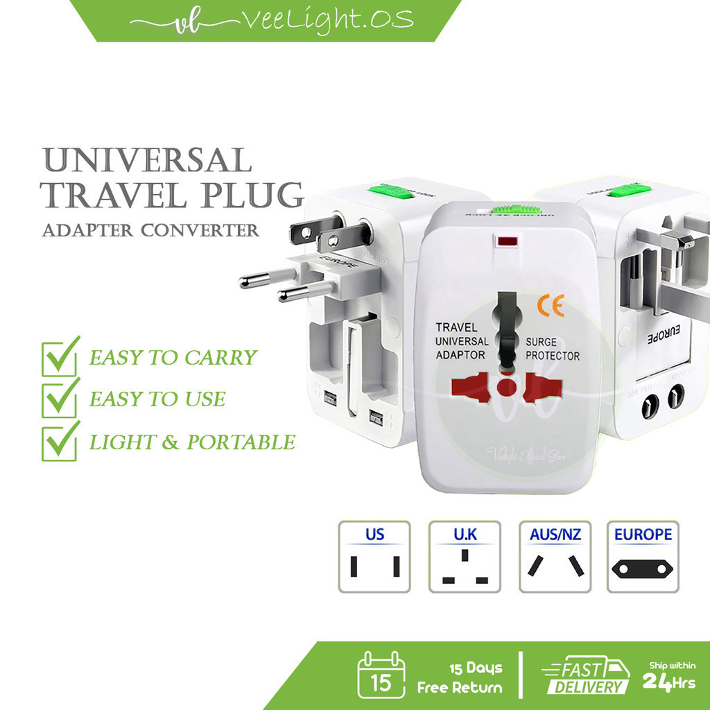 Universal Travel Adapter Plug All In One International Worldwide Travel Adaptor Plug Socket For ...