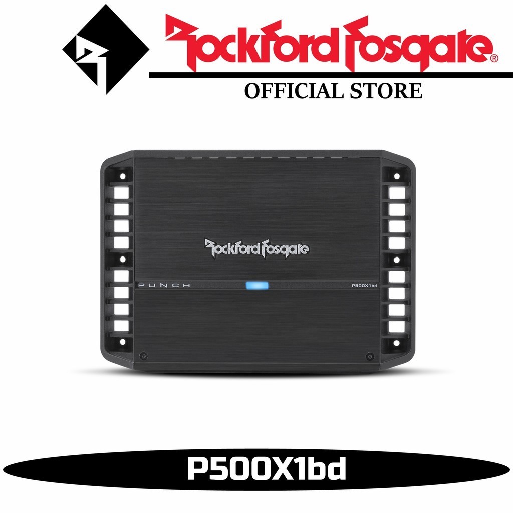 Rockford Fosgate Punch Series 4-Channel Class-bd Mono Amplifier 500 ...