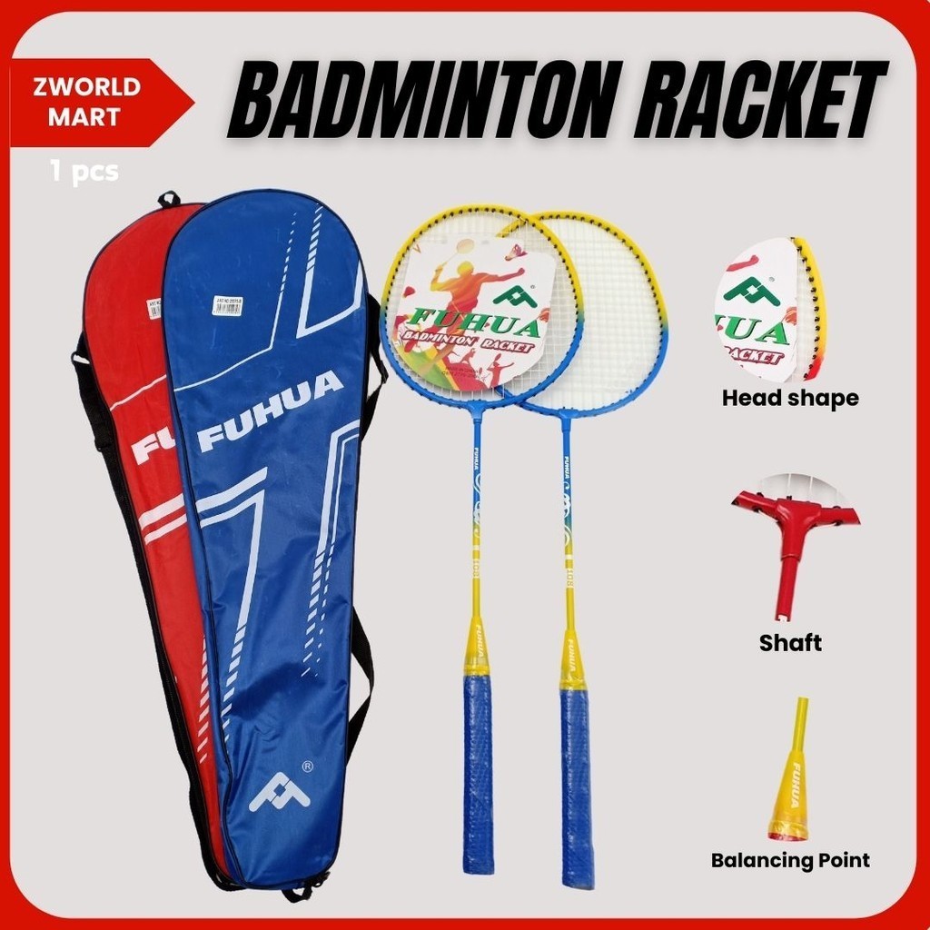 Badminton Racket (2pcs per set with bag) | Shopee Malaysia