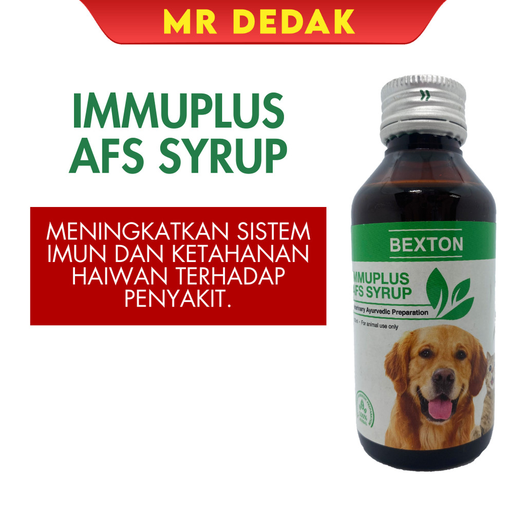 [100ml] BEXTON IMMUPLUS AFS SYRUP | Immune booster, Demam, Antibiotik ...