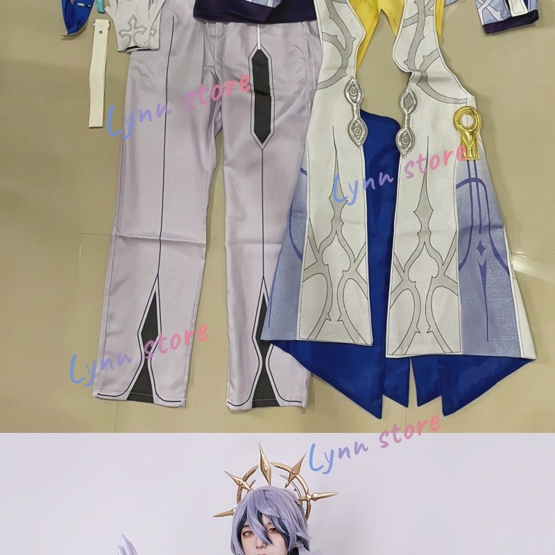 Game Honkai: Star Rail SUNDAY Cosplay Costume Mr. Sunday Uniforms Suit ...