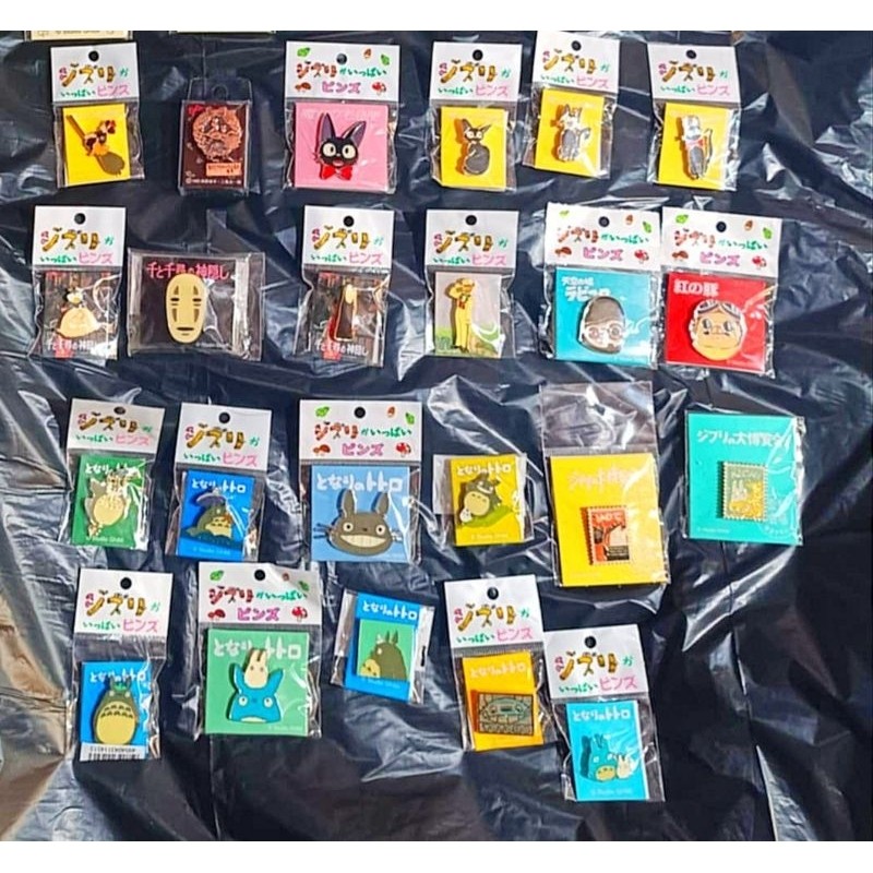 Official Studio Ghibli Pin with Markings and Original Packaging ...