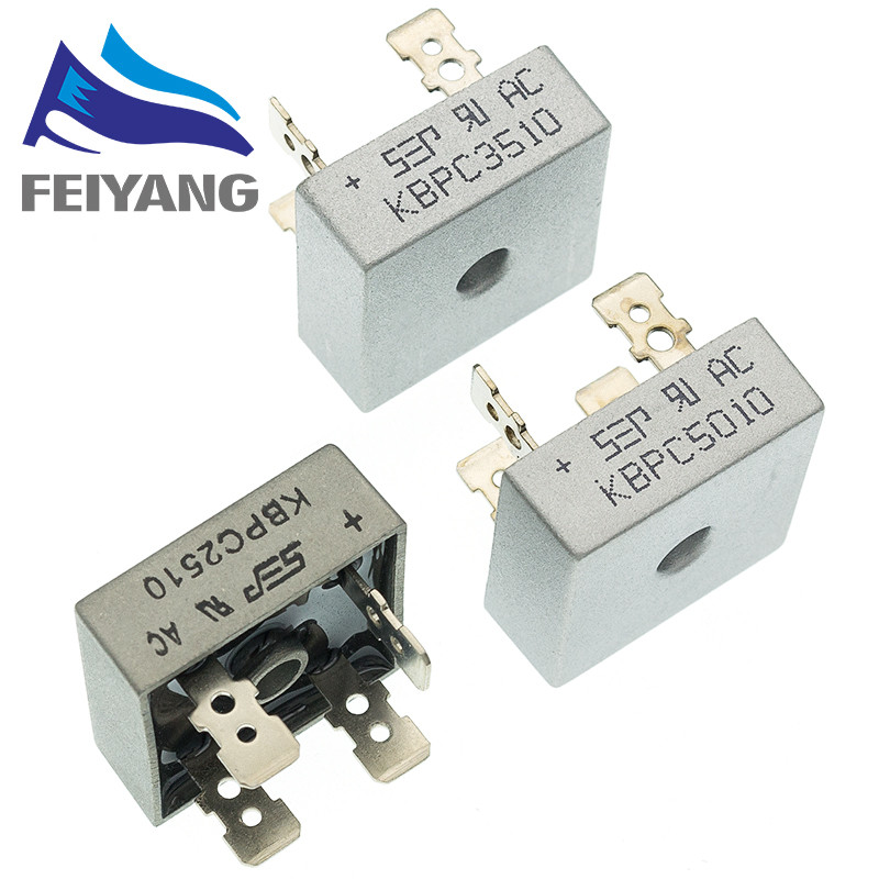 KBPC5010 50A 1000V/KBPC2510 25A 1000V/KBPC3510 35A 1000V Diode Bridge ...
