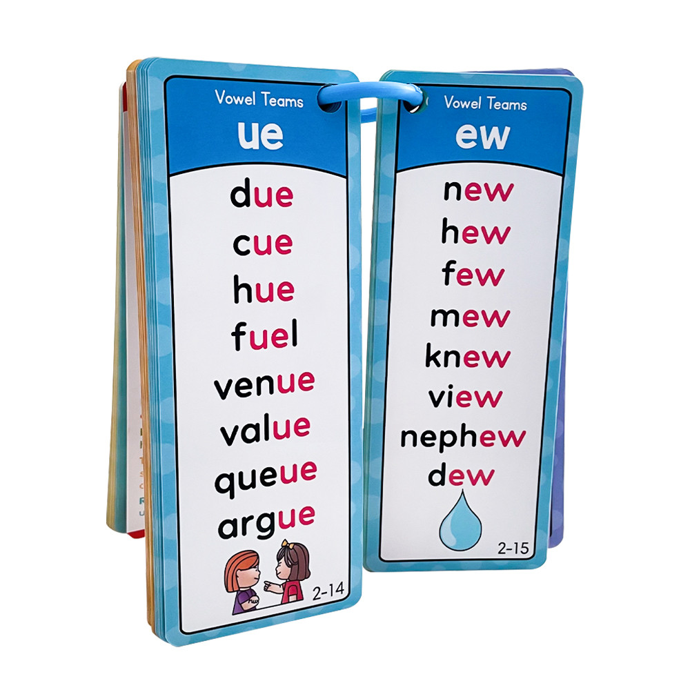 60 Cards 117 Groups Phonics Flash Cards,Digraphs CVC Blending Short ...