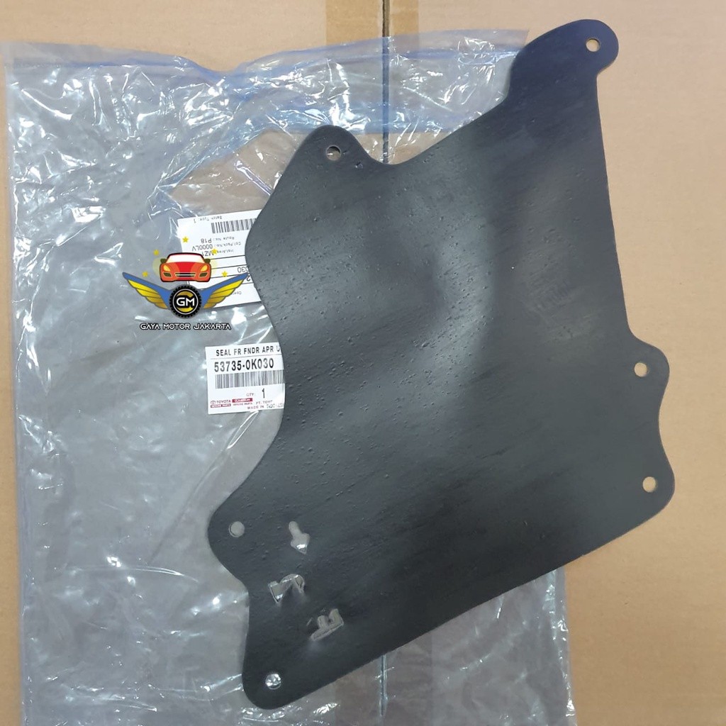 Toyota Innova-Fortuner 53735-0K030 front fender, original liner seal ...