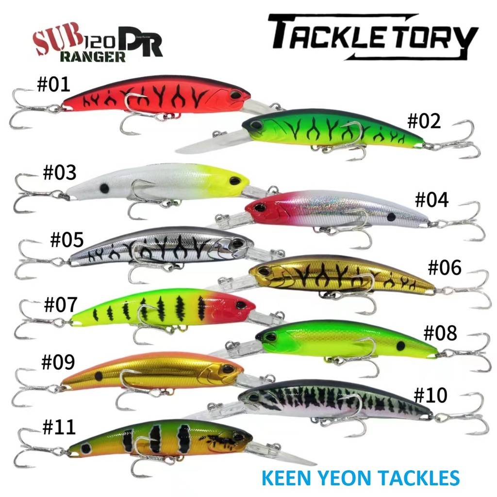 TACKLE TORY SUB RANGER 120DR LURE | Shopee Malaysia