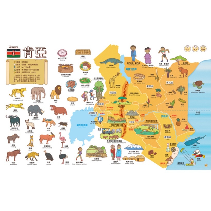 World Map Encyclopedia (200 Countries & Flags+4000 Bilingual Words ...
