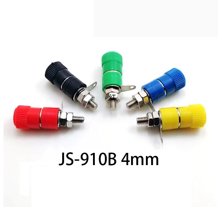 (LOCAL) 4mm Terminal Blocks Post JS-910B Banana Head Socket Test ...