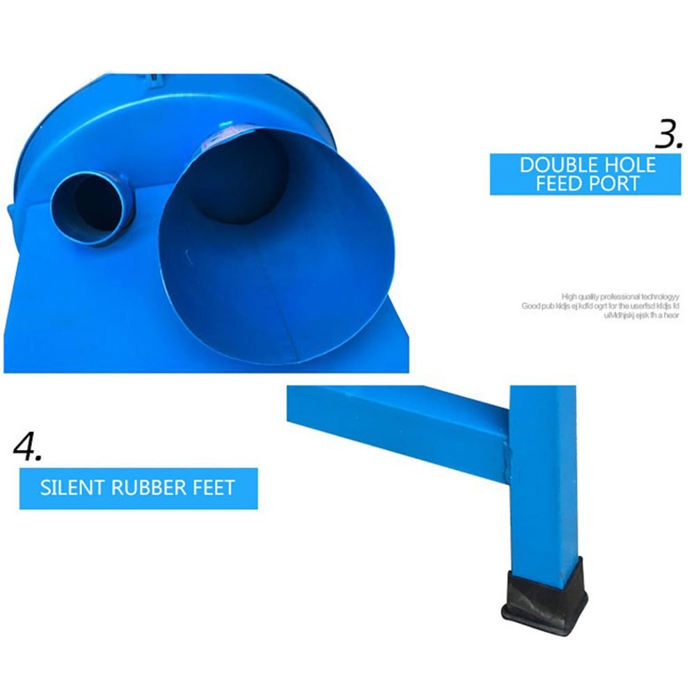 Electric lawn mower high-efficiency turbine blade cutter plow blade for ...