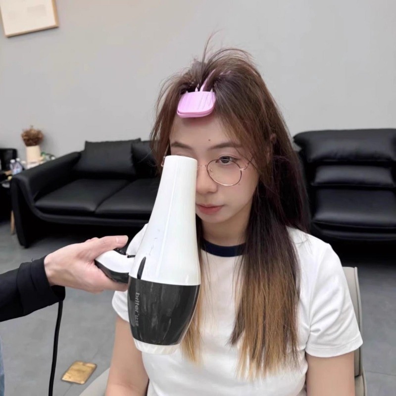 JOJO COCO Hair Root Fluffy Clip High Skull Artifact Forehead Bangs ...