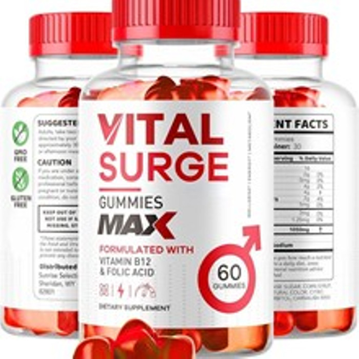 HOT Male Gummies Formula Lanjutan Kekuatan Relieve Fatigue Vital Surge ...