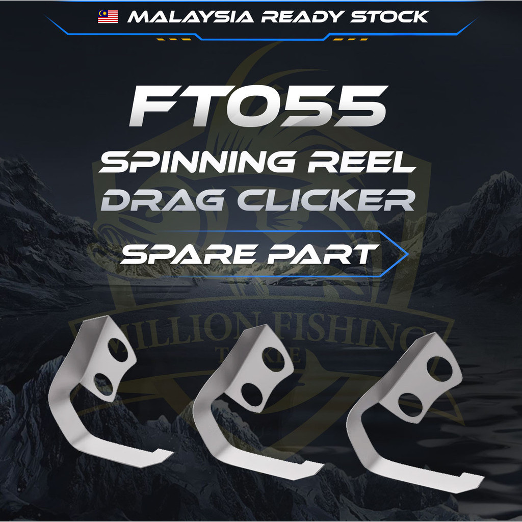 Mesin Pancing Alat Mancing Spinning Reel Drag Clicker Sound Alarm Spare ...