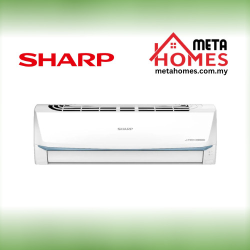 Sharp 1.0HP J- Tech Inverter Air Conditioner AHX10BED | Shopee Malaysia
