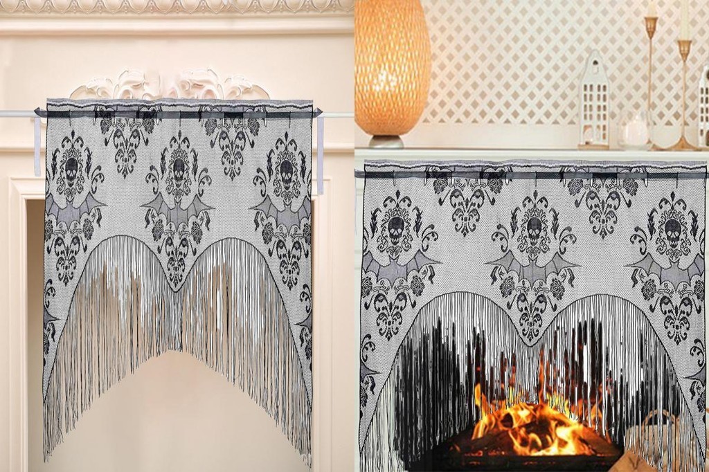 Ghostly Window Coverings Spooky Window Decorations Spooky Halloween ...