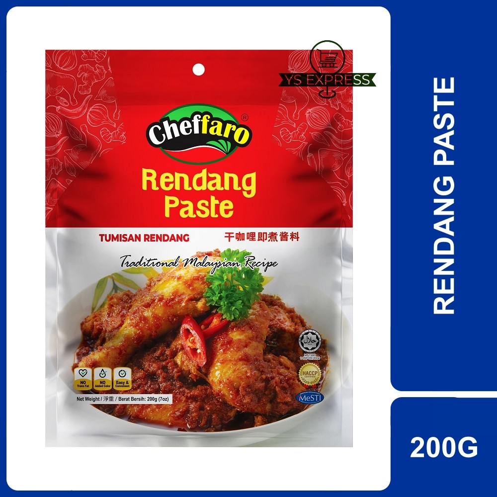 CHEFFARO Rendang Paste 200G - Tumisan Rendang | Shopee Malaysia