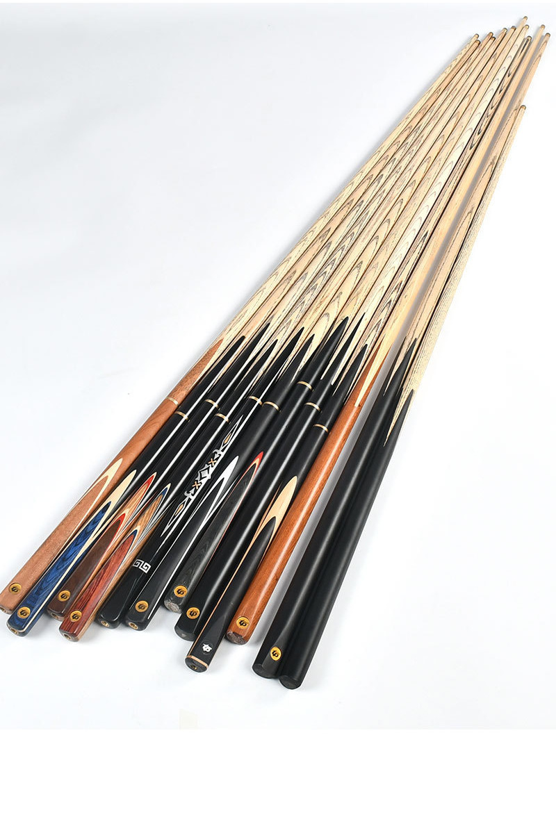 Pool Cue Black Eight English Style 10mm Flower Arrangement Pool Cue 3/4 ...