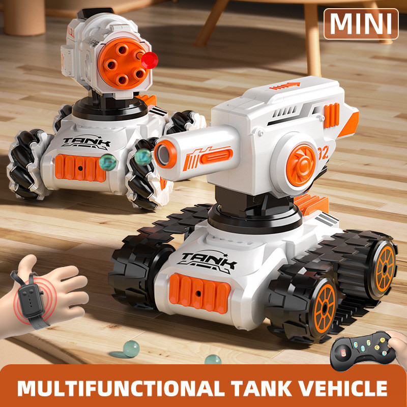 New Mini Remote Control Tank Gesture Battle Remote Control Car Track ...
