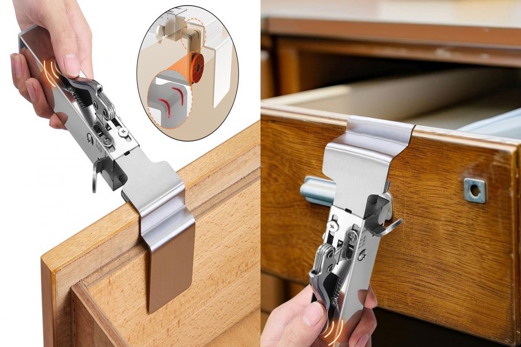 Adjustable Drawer Clamp Time-saving Drawer Clip Universal Cabinet ...