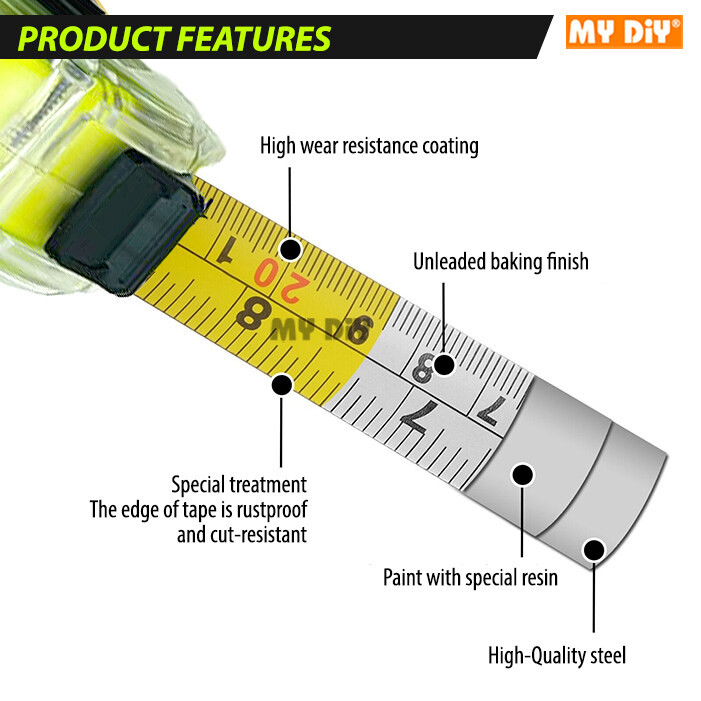 READY STOCK !!! 3M 5M 7.5M MEASURING TAPE / TALI TAPE PITA PENGUKUR ...