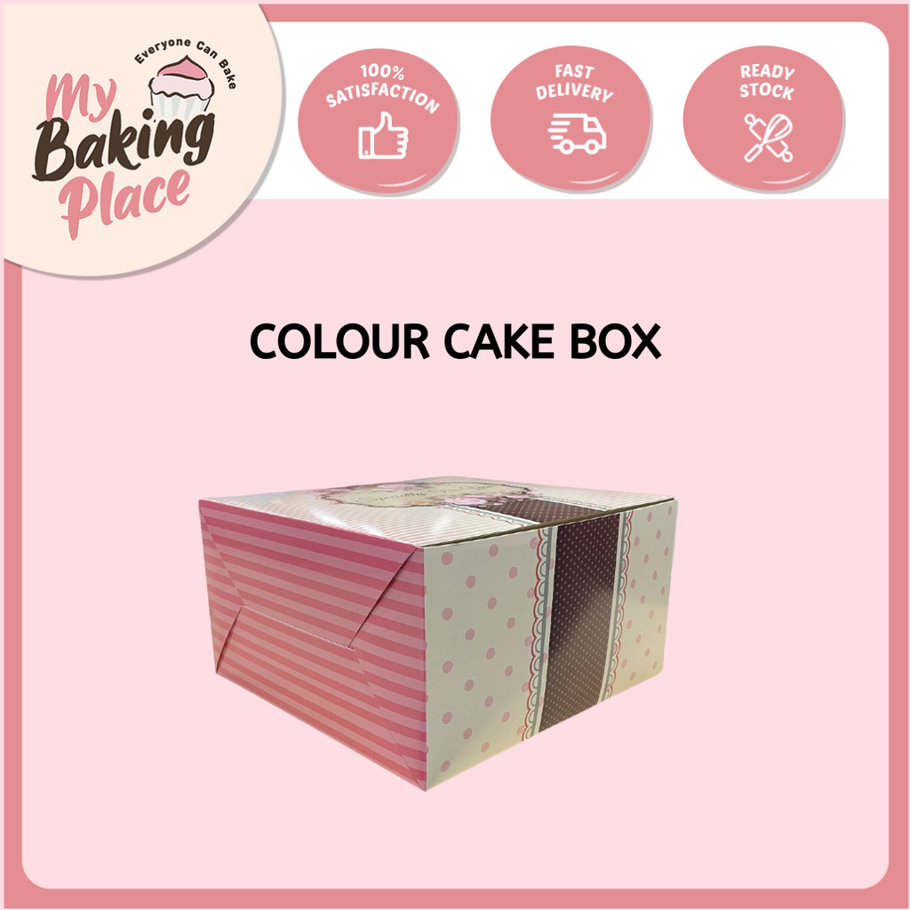 Kotak Kek Box Cake Box Colour Box Kotak Kek Murah Kotak Kek Tinggi ...