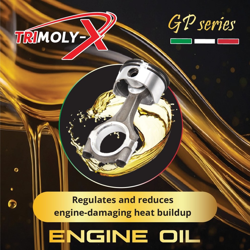 TRIMOLY-X GP SERIES 5W40 FULLY SYNTHETIC ENGINE OIL SP/CF 4L Car ...