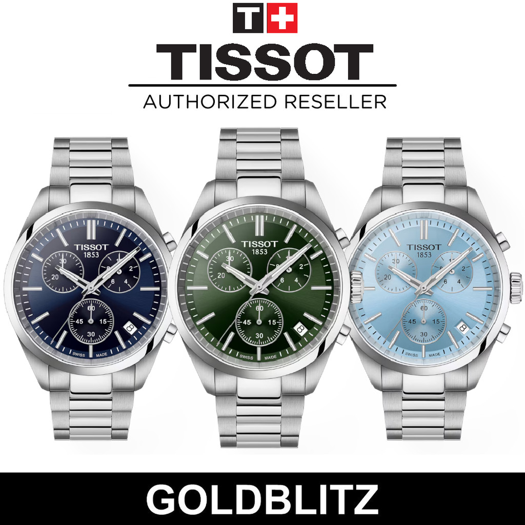 Tissot PR 100 T1504171104100 T1504171135100 T1504171109100 Chronograph ...