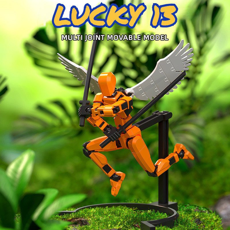 Dummy 13 Action Figure 3d Printed Toys Multi Jointed Movable Robot ...