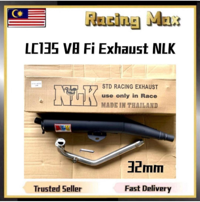 32mm - Yamaha LC135 Fi V8 135LC Fi V8 LC 135 Fi V8 NLK Exhaust Standard ...