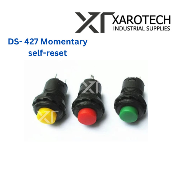 DS-427 Momentary Self-reset Push button Switches 12mm ON-OFF Push ...