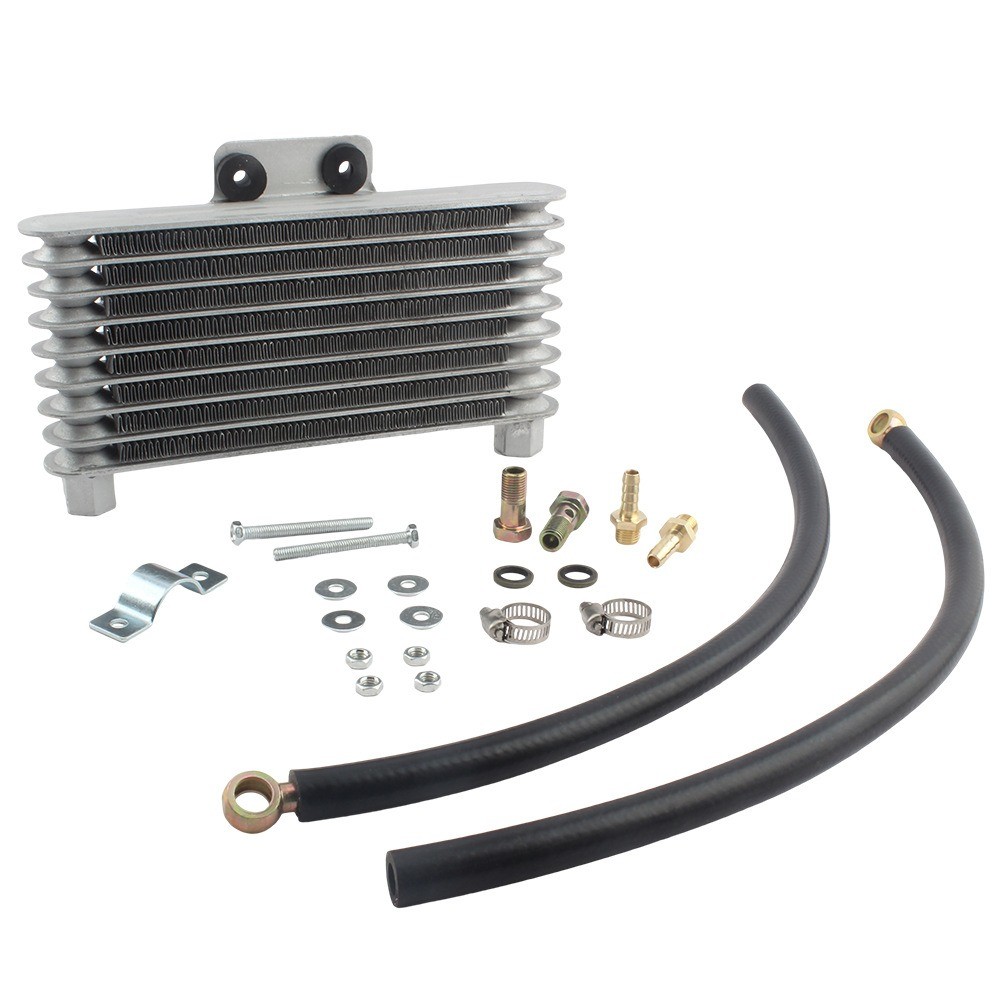 RAIDER 150 Oil Cooler 5& 6 & 8 Rows Motorcycle Engine Radiator For Dirt ...