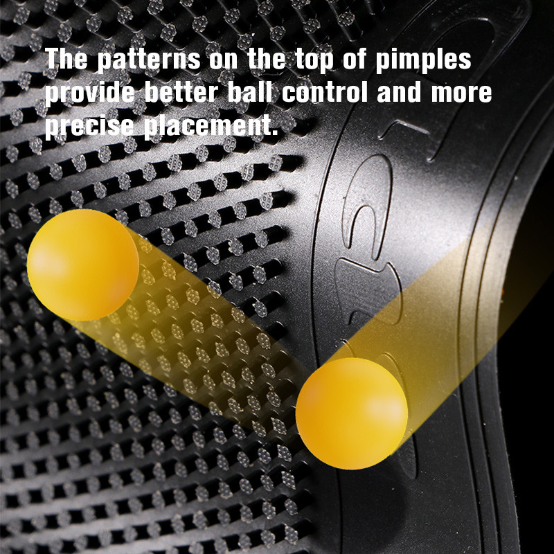 SPD Super Long Pips Table Tennis Rubber (OX) - Colorful, Extra-Long ...
