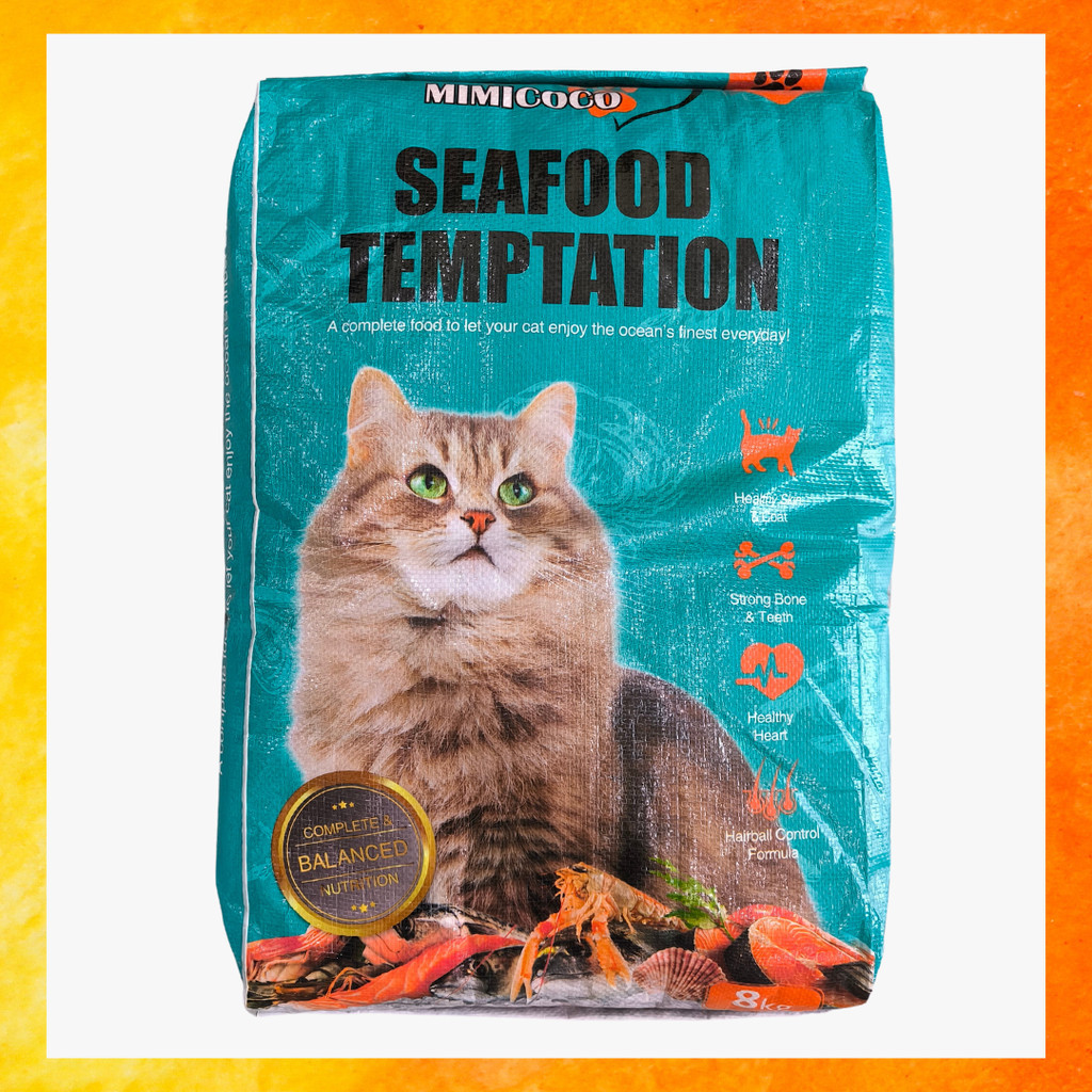 [8KG] MIMICOCO SEAFOOD TEMPTATION | MAKANAN KUCING MIMI COCO | HIDUPAN ...