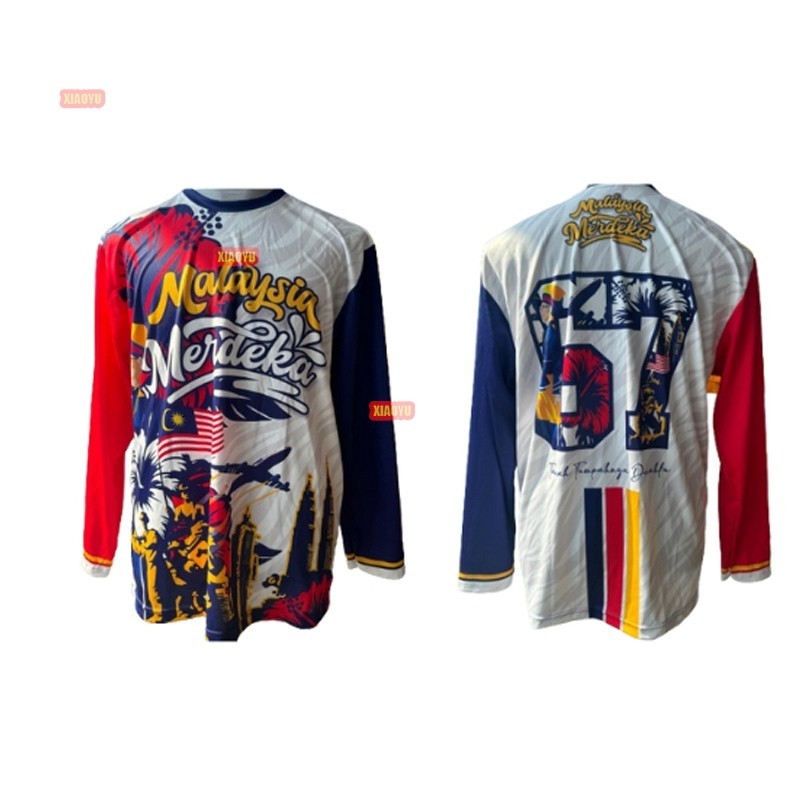 MERDEKA !! Baju Merdeka Corak New Stock Yang Ke 67 Tahun 2024 Jersey ...