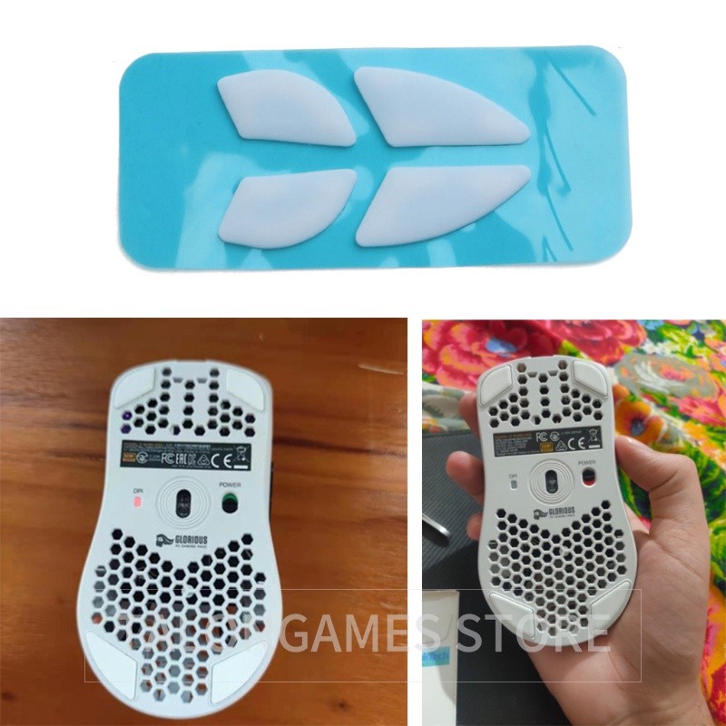 1Set/Pack Tiger Gaming ICE Version Enhanced Edition Mouse Feet Mouse ...