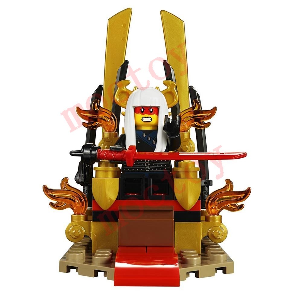 Ninja Series Hunted Throne Room Showdown Building Blocks 70651 Assembly ...