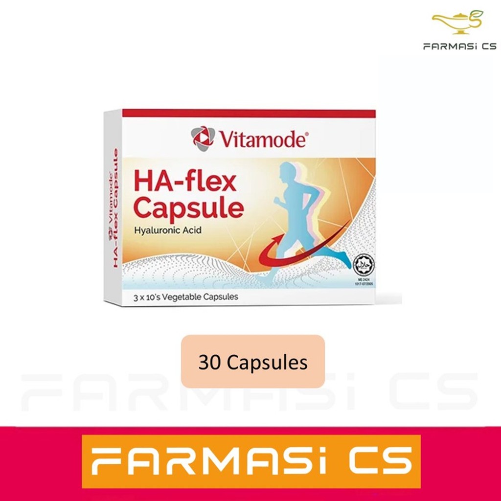 Vitamode HA-Flex Capsule Hyaluronic Acid 30 Capsules EXP:03/2027 [ Ha ...